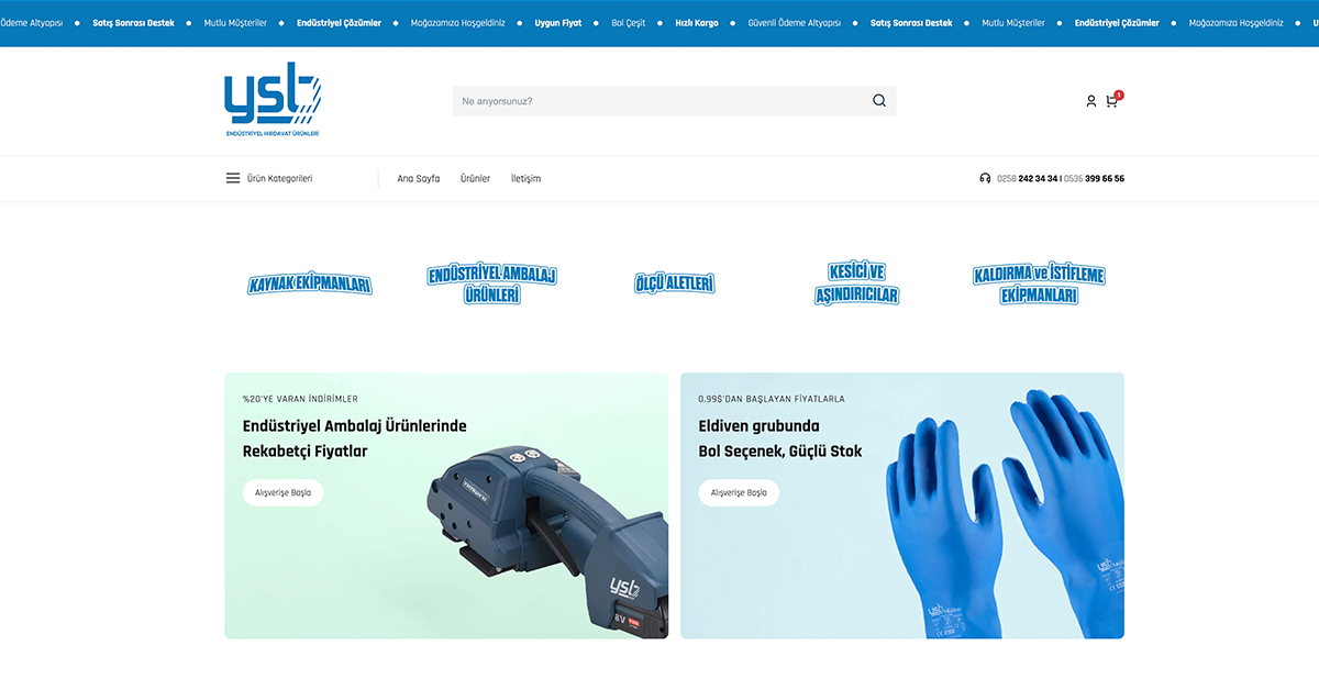 YSB Endüstriyel Hırdavat Ürünleri